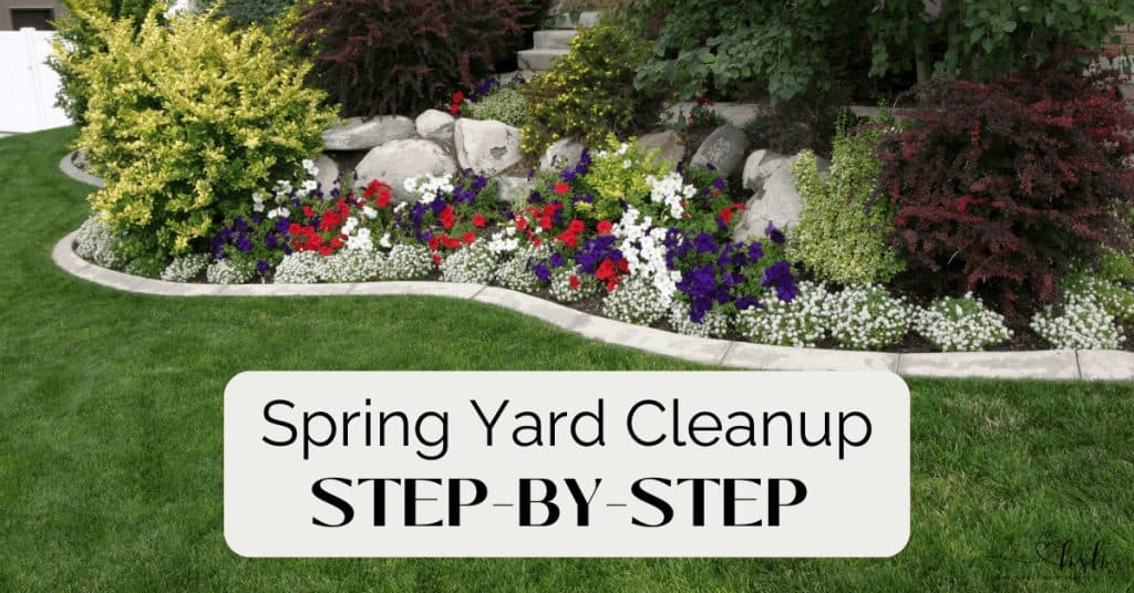 Spring Yard Cleanup Checklist - Printable Step-by-Step Guide - Home ...