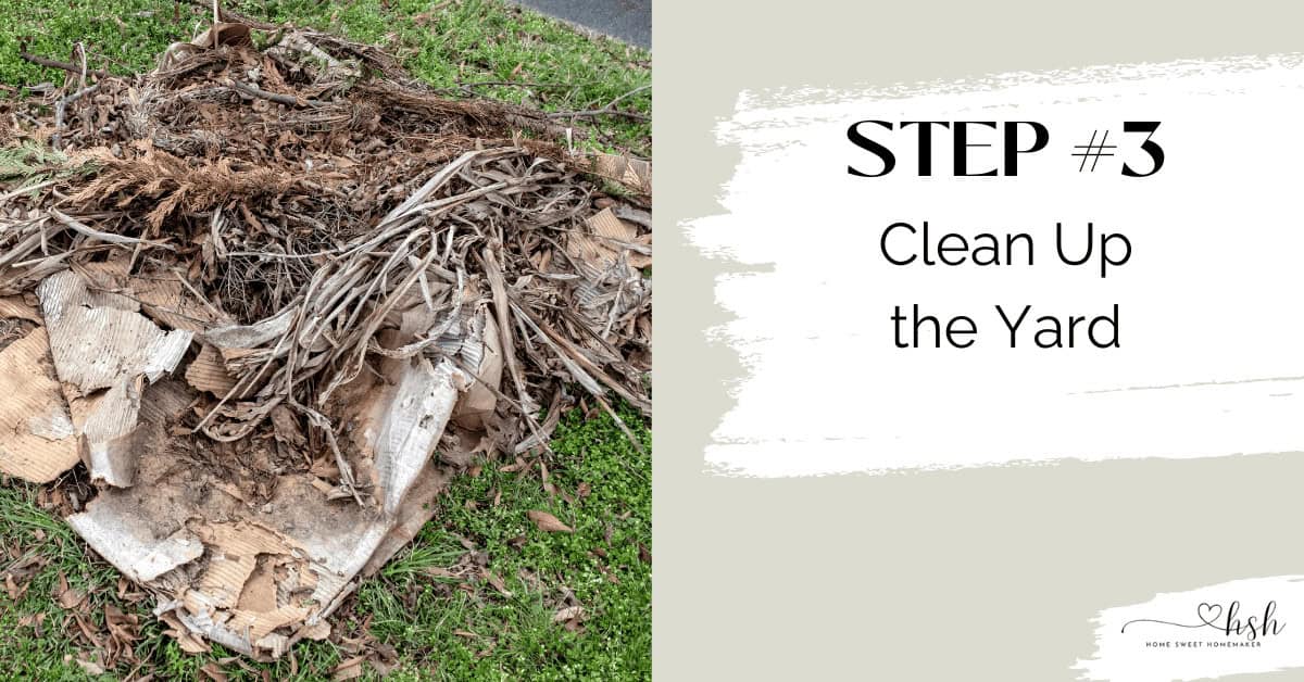 Spring Yard Cleanup Checklist - Printable Step-by-Step Guide - Home ...